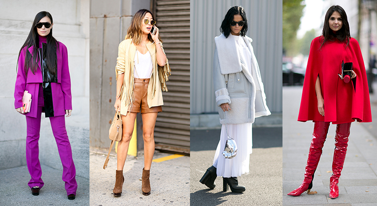10 Colour-coordinated outfits as seen on the streets